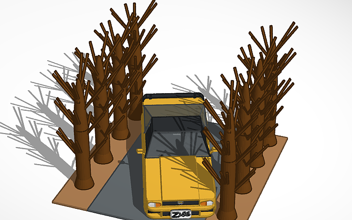 3D design Fall Drifting - Tinkercad