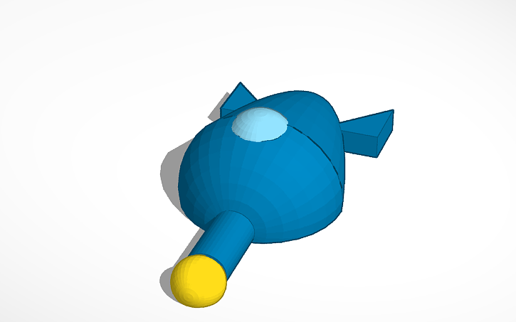 3D design Starship - Tinkercad
