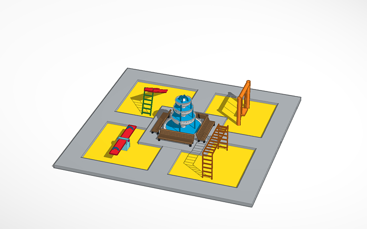 3D design Entry for Make a big playground out of this contest - Tinkercad