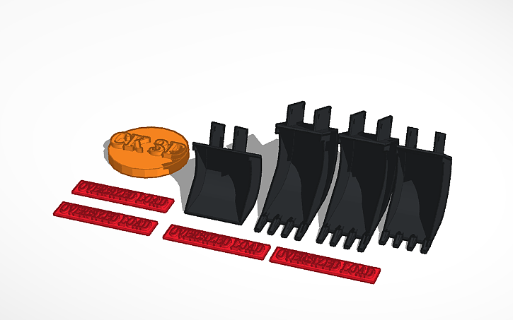 3D design bucket - Tinkercad