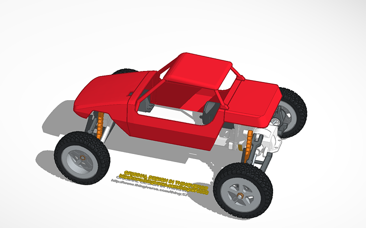 3D design BFB Buggy RC by the_nerdling 3D PRINTABLE - Tinkercad