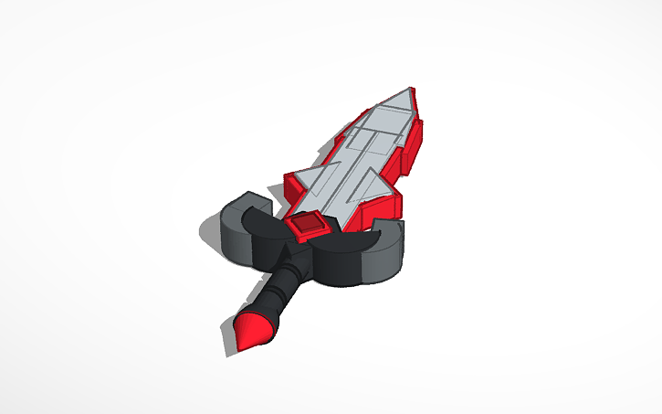 3D design Asgardian Sword | Tinkercad