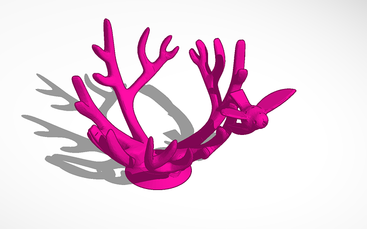 3D design Egg Cup bird in bush | Tinkercad