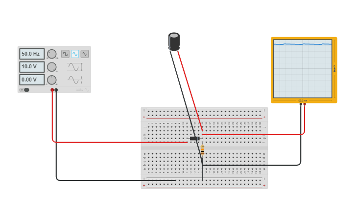 Circuit design FILTER CIRCUIT - Tinkercad