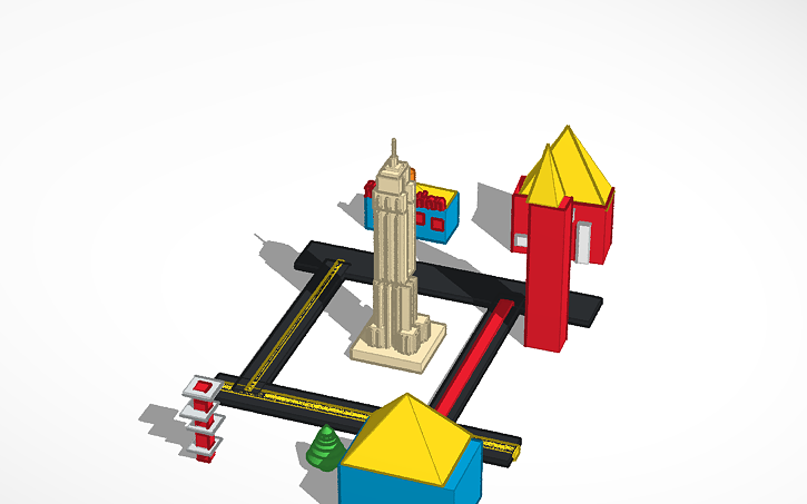 3D design city | Tinkercad