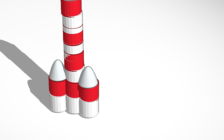 3D design Soso rocket - Tinkercad