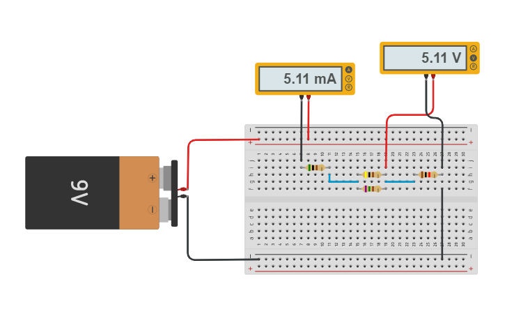 Circuit design Montaje 3 | Tinkercad