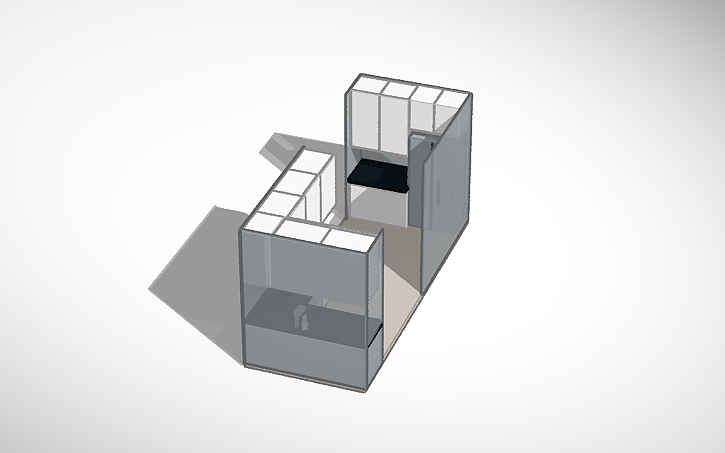 3D design X Expanding counter: Compressed form | Tinkercad