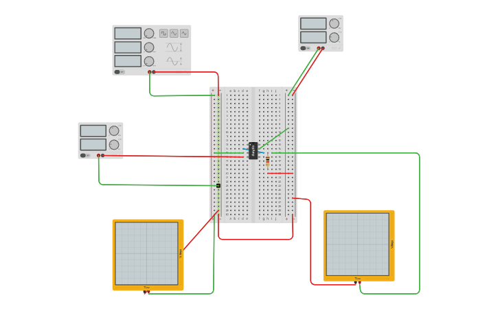 Circuit design Voltage Follower | Tinkercad