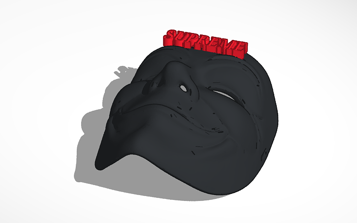 3d Design Copy Of Mask Tinkercad