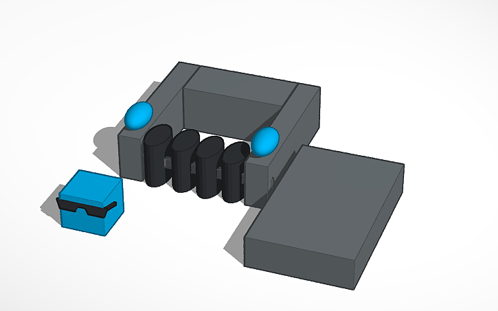 3D design the prison playset - Tinkercad