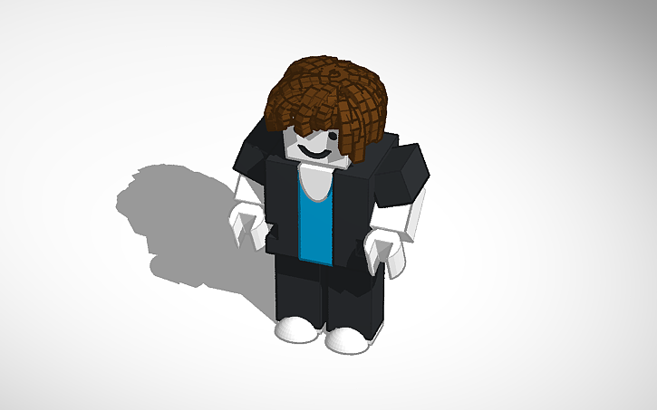 3D design bacon hair - Tinkercad