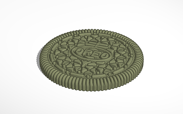 3D design OREO cookie | Tinkercad