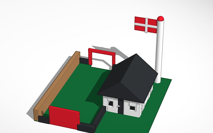 3D design Copy of House Under Construction - Tinkercad