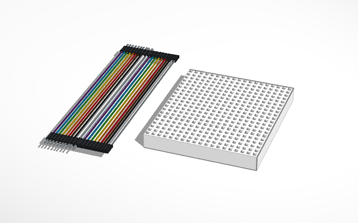 3D design 杜邦線 Dupont Line - Tinkercad