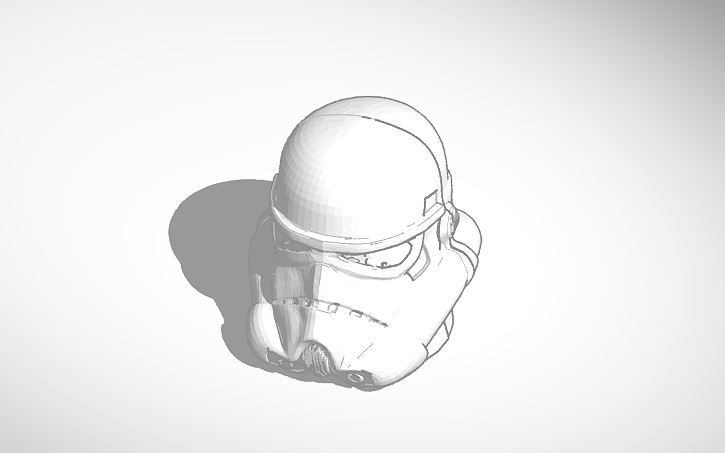 3D design kalebs stormtrooper 3DPrintJam - Tinkercad
