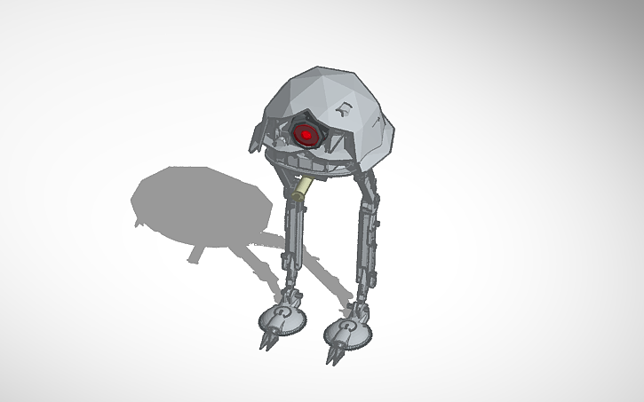 3D design [WiP] AT-44 ''STEEL-BEHEMOTH'' - Tinkercad