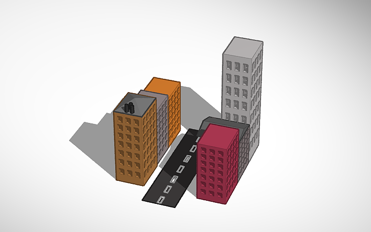 3D design street - Tinkercad