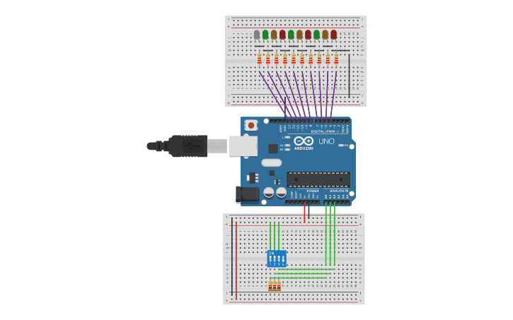 Circuit design Practica 23 | Tinkercad
