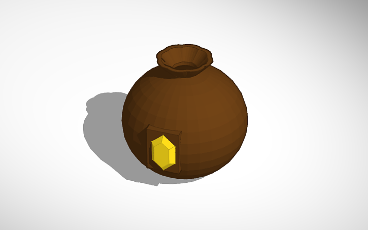 3D design zelda wallet - Tinkercad