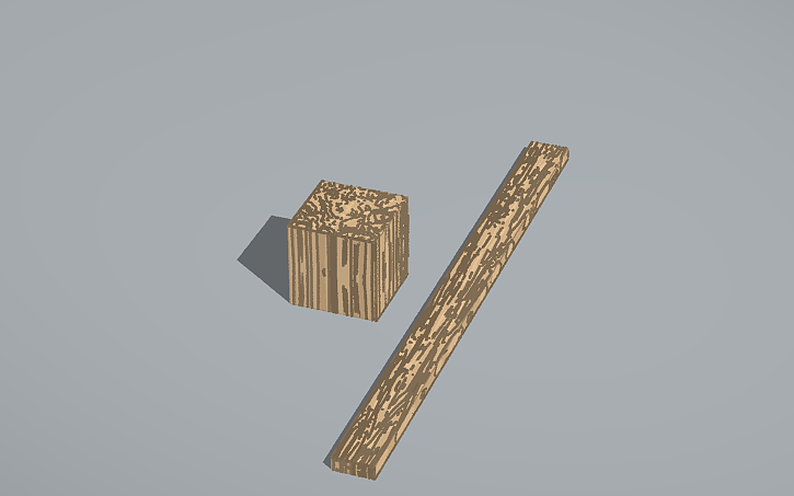 3D design Wood Texture - Tinkercad