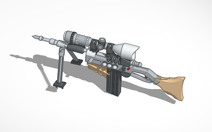 3D design Sniper - Tinkercad