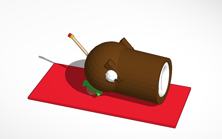 3d Design Coconut Cannon Tinkercad