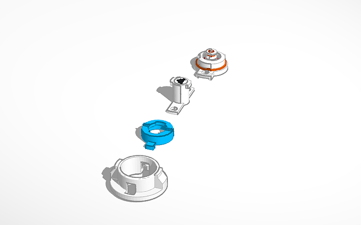 3D design elevate" driver - Tinkercad