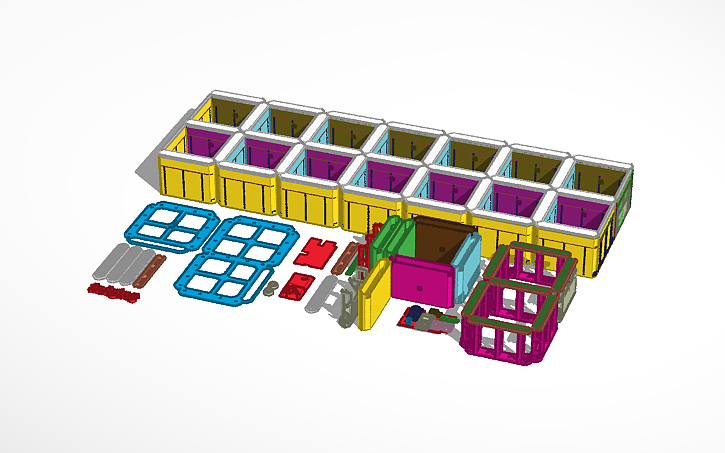 3d Design Led Clock Remix Tinkercad