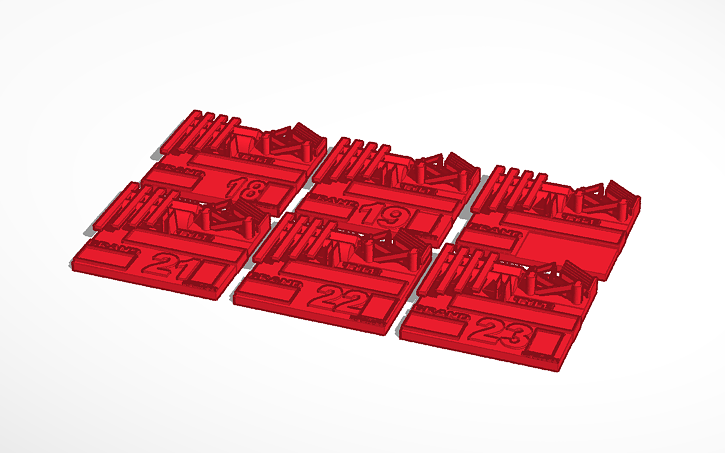 3D design Print Temperature Examples | Tinkercad