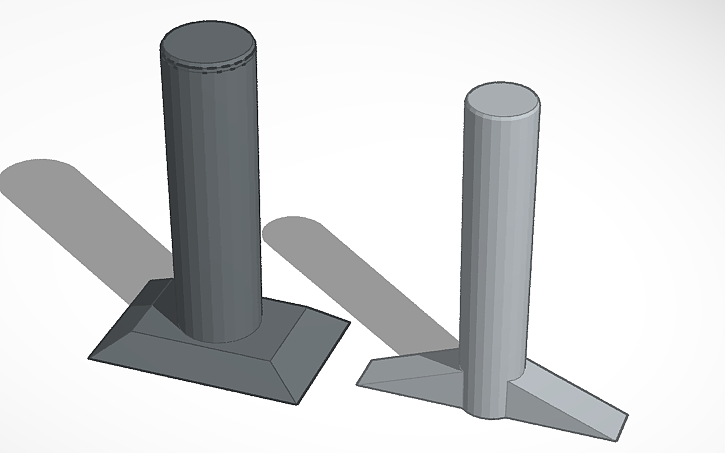 3D design Collapsible Swords - Tinkercad