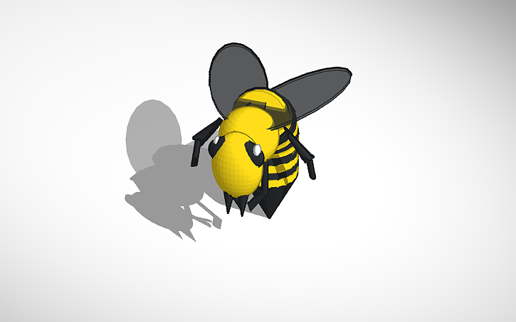 3D design Bee | Tinkercad