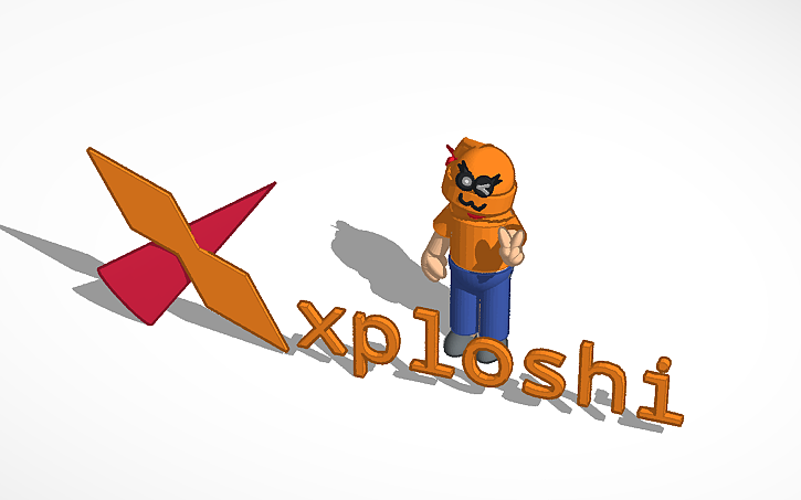 3D design xploshi - Tinkercad