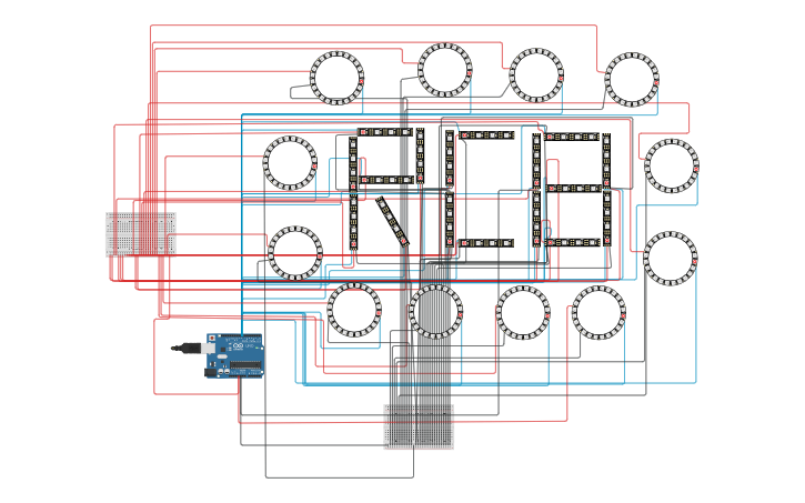 Circuit design Shiny Allis - Tinkercad