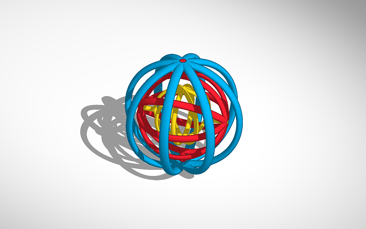 3D design Gyro-Ball - Tinkercad