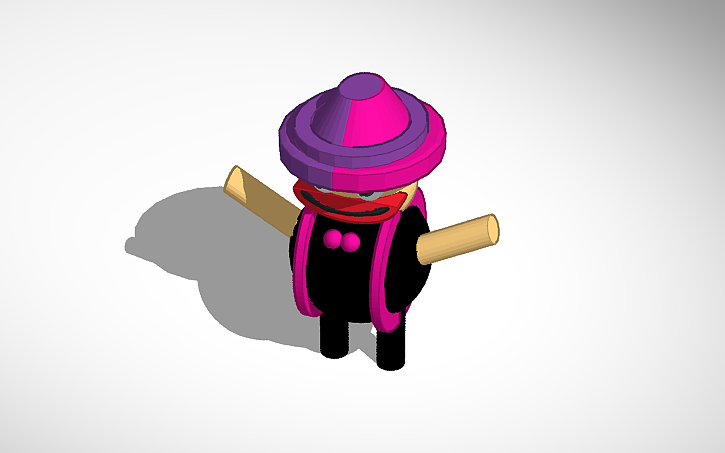 3D design Fat Minitoon meme - Tinkercad