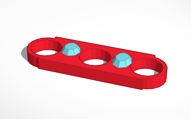 3D design bling fidget spinner - Tinkercad