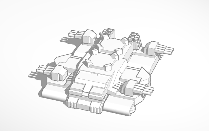 3D design Supreme Commander UEF Fatboy Experimental Unit | Tinkercad