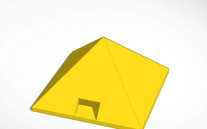 3D design Pyramid | Tinkercad