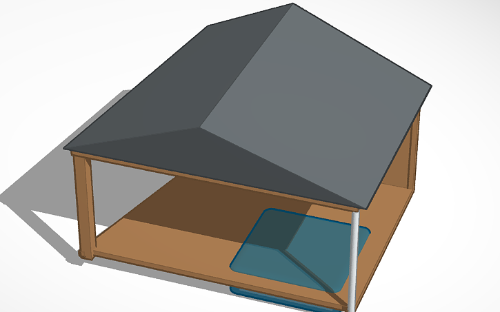 3D design Gazebo - Tinkercad