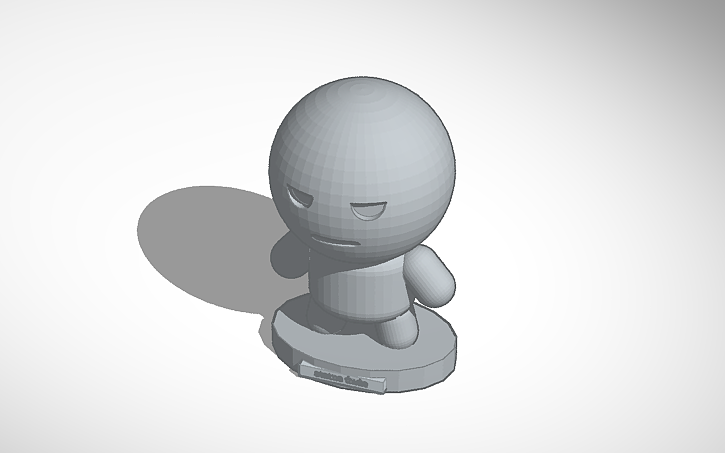 3D design statue dude - Tinkercad