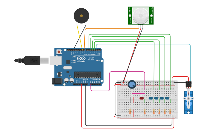 Circuit design Michelle Ovalle 11B | Tinkercad