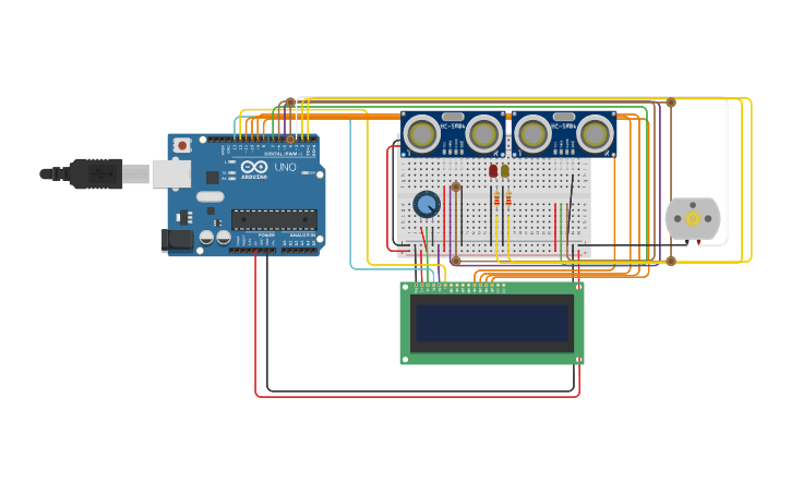 Circuit design Examen parte 3 JLA - Tinkercad