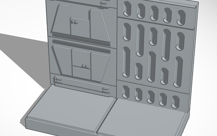 3D design Death Star - Wall light 2 - 2x1 - Tinkercad