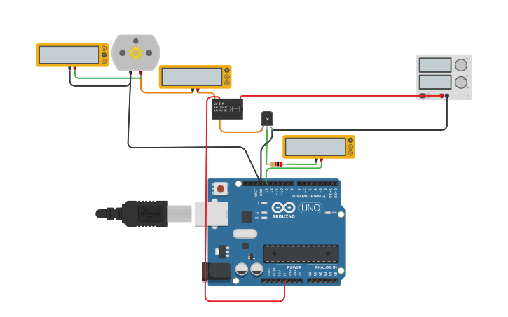 Circuit Design Copy Moteur Tinkercad