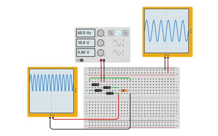Circuit design Exercício 5, LAB 10 | Tinkercad Circuit design Exercício 5, LAB 10 | Tinkercad