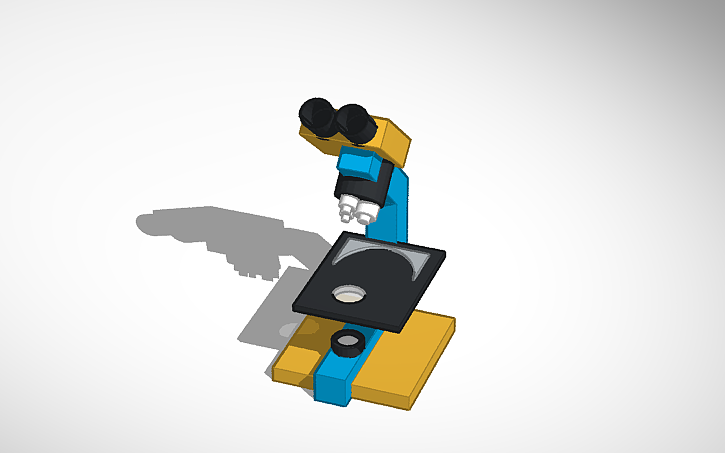 3D design Microscope 🔬 - Tinkercad