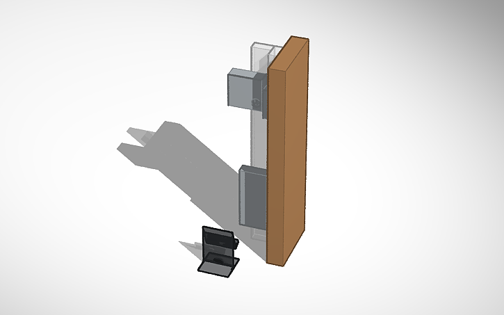 3d Design Door Lock Tinkercad