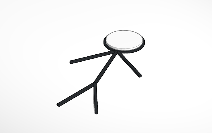 3D design stick figure 1 - Tinkercad
