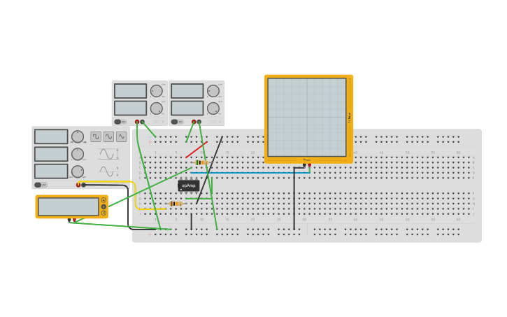 Circuit design Circuito Inversor de Señal UTH - Tinkercad